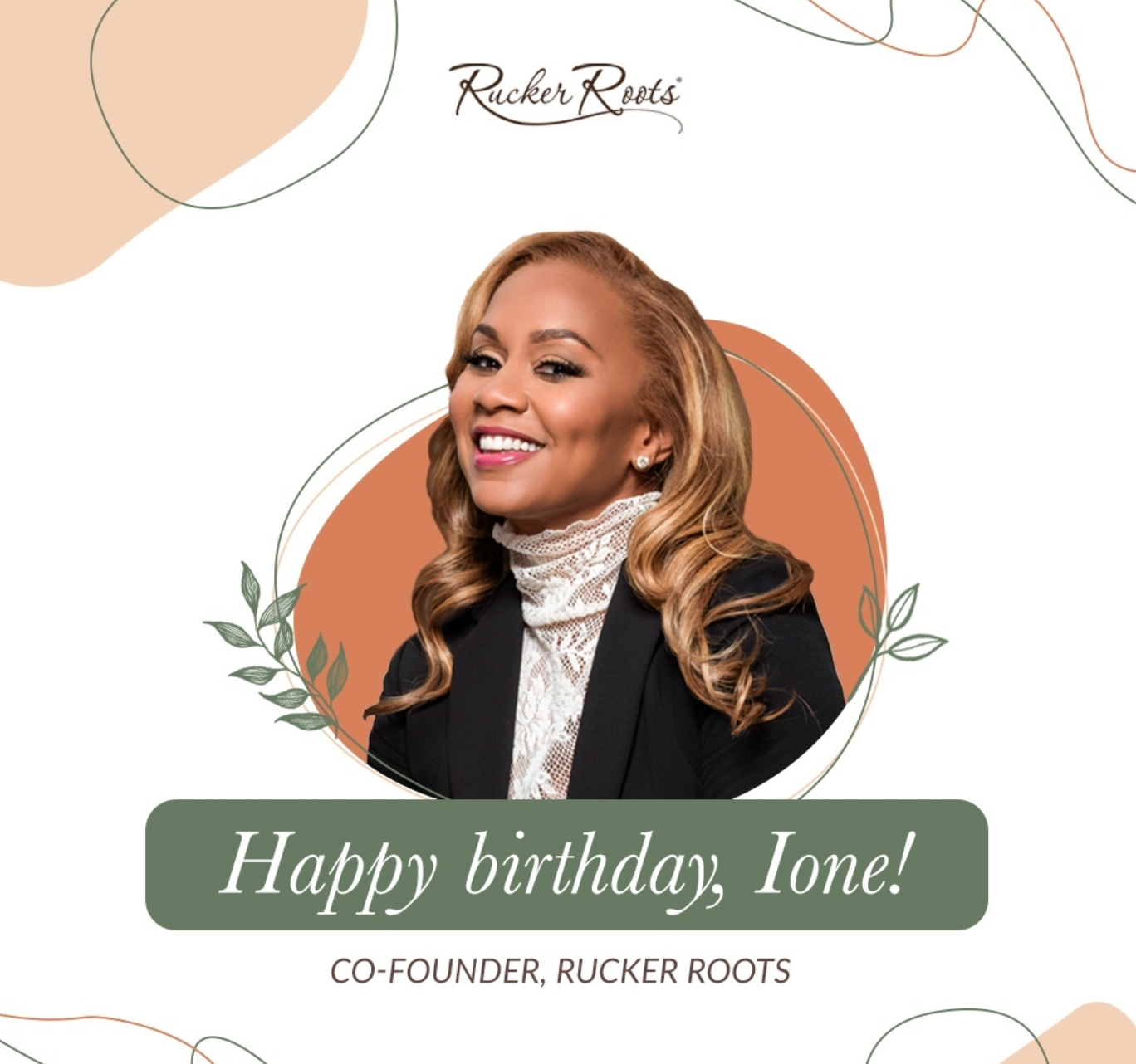 Happy Birthday, Ione! – Rucker Roots