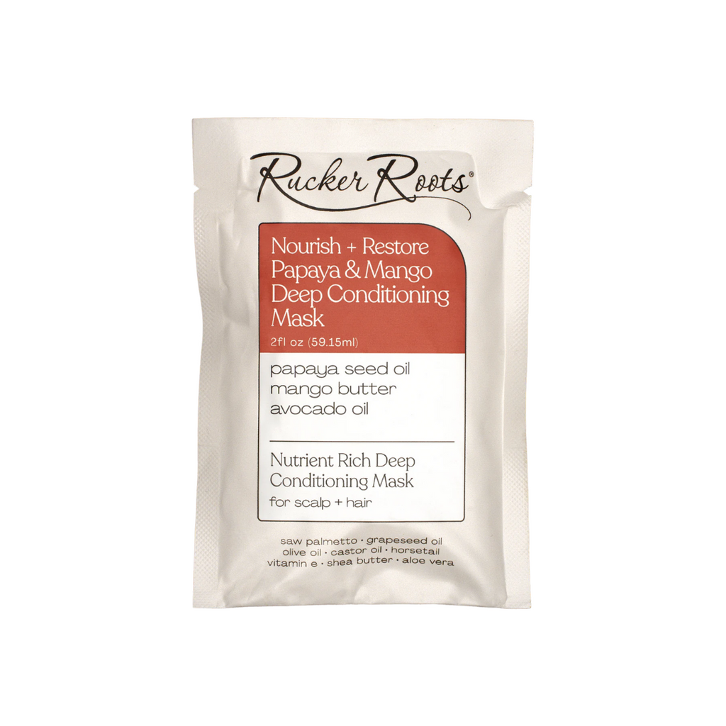 Nourish + Restore Papaya & Mango Deep Conditioning Mask - Sample Packe ...
